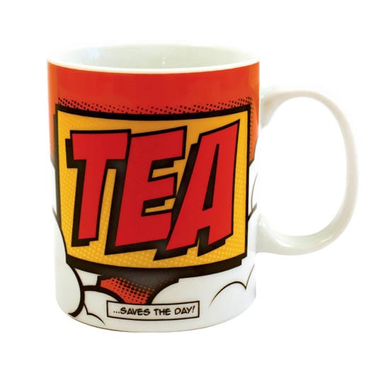 Comic Book Tea Mug - from Gift Republic