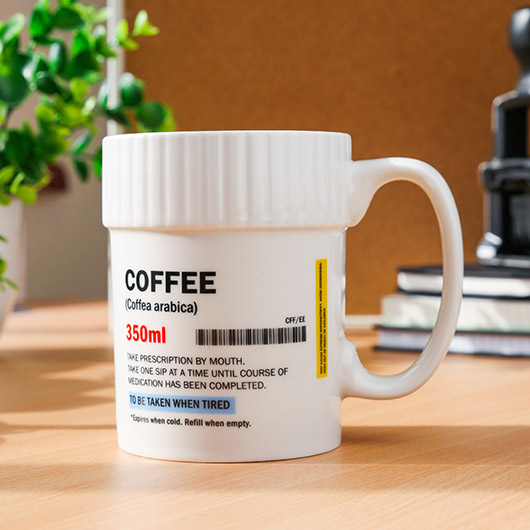 Pill Pot Mug - Coffee - from Gift Republic